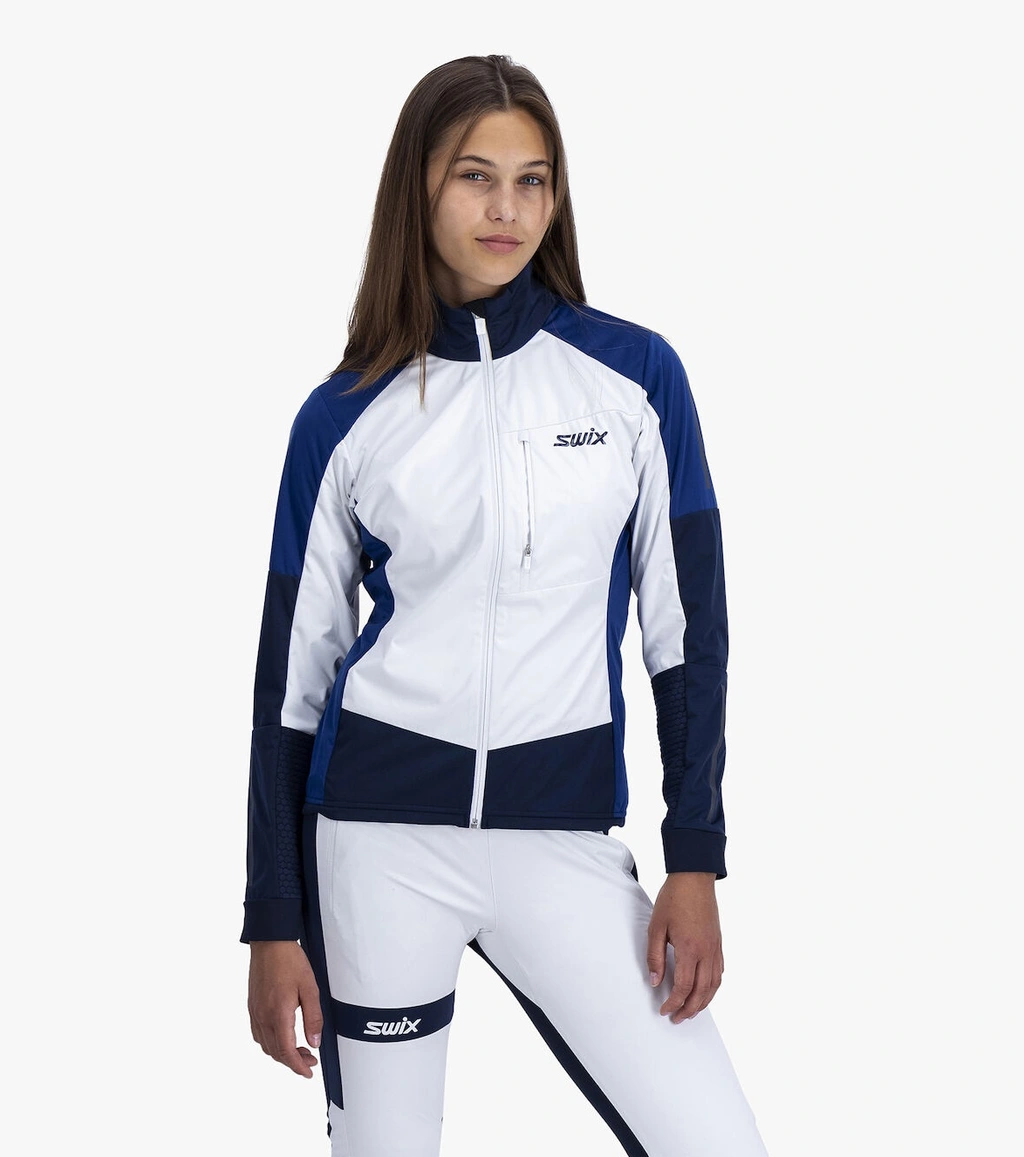 Swix Dame Dynamic Jakke M Skijakke i softshell - Bright White - Foss ...